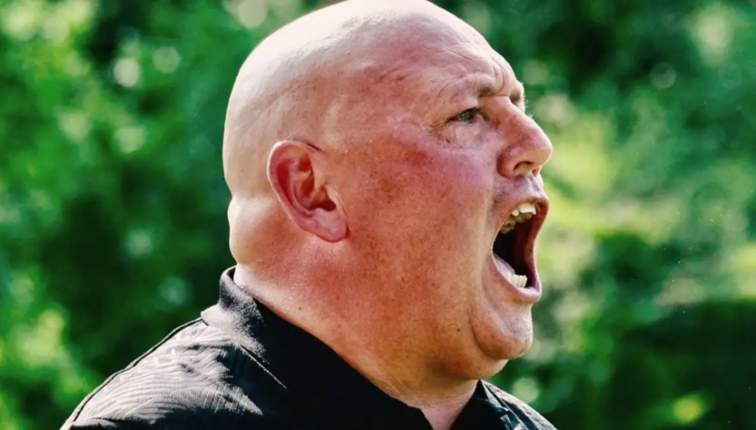 The boss of Wokingham Town, Darren Purbrick - Mungmee